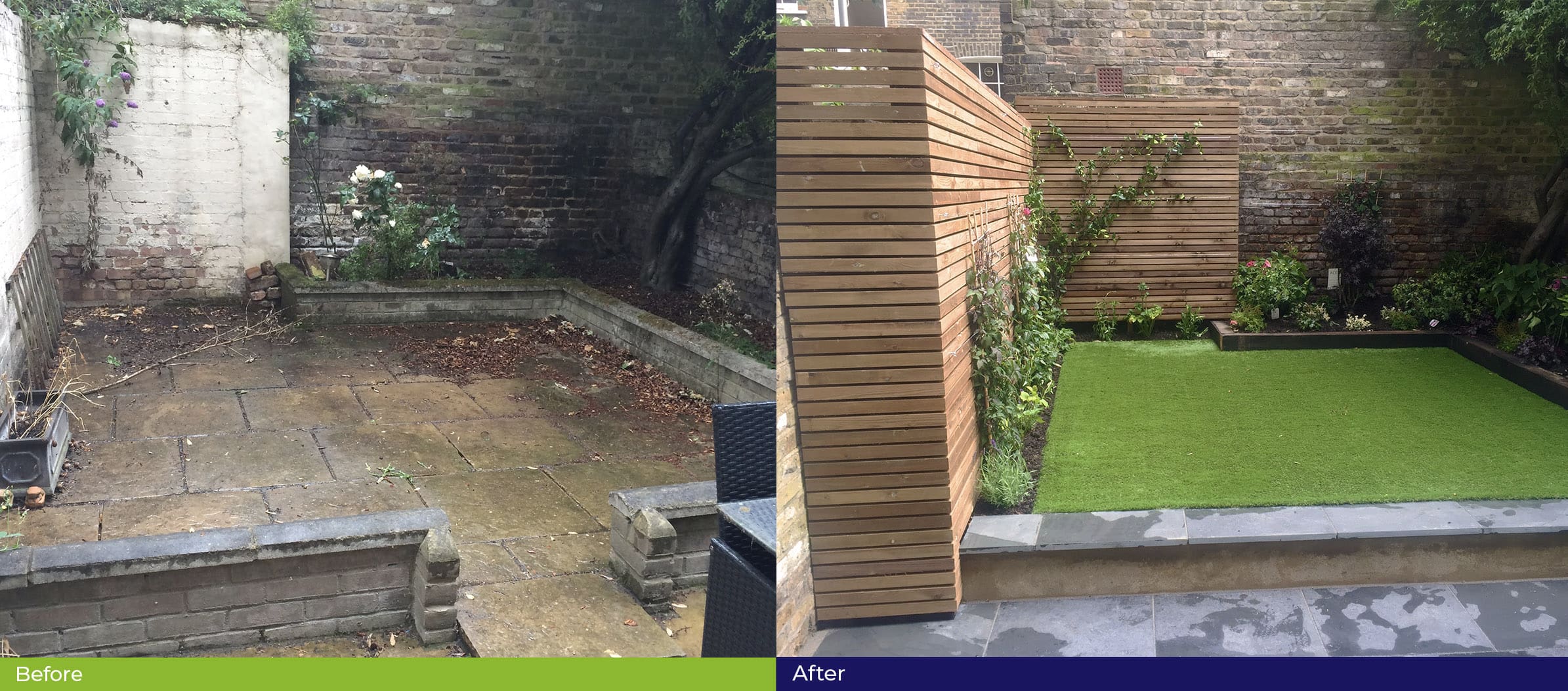 Before and After - Garden Transformations